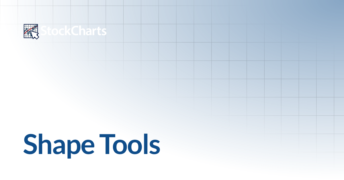 Shape Tools | Support Center | StockCharts.com