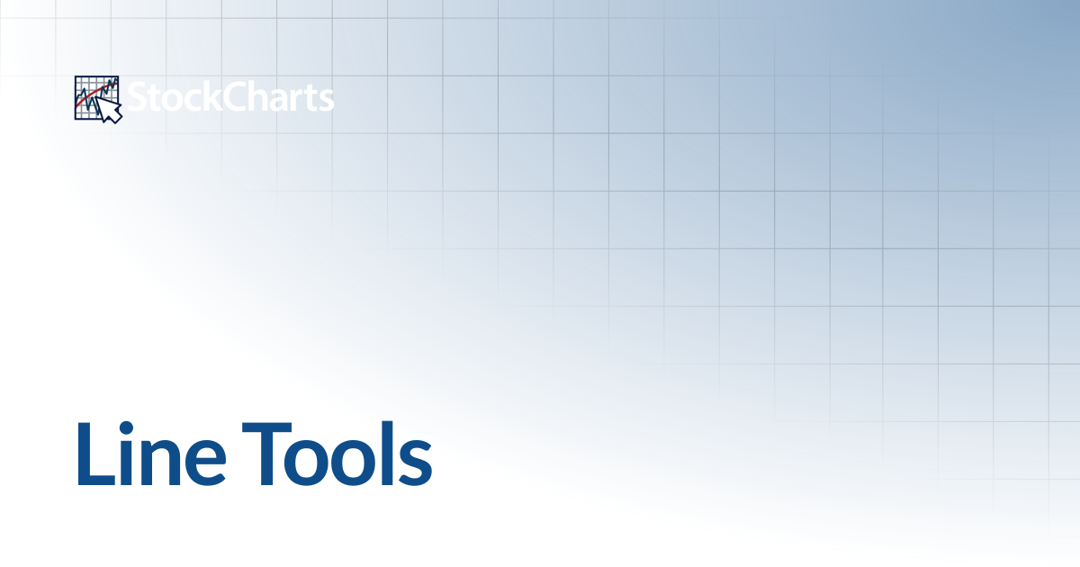 Line Tools | Support Center | StockCharts.com